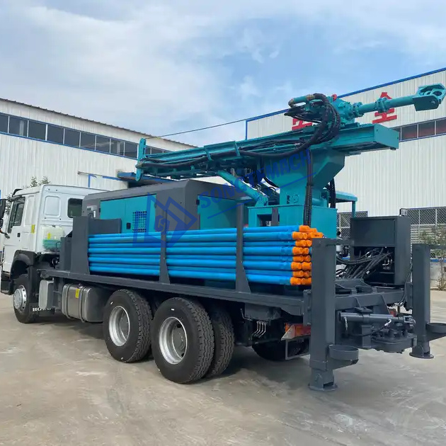 Truck Mounted Drilling Rig For 300m Deep Water Wells (SW-300T) - Songte ...