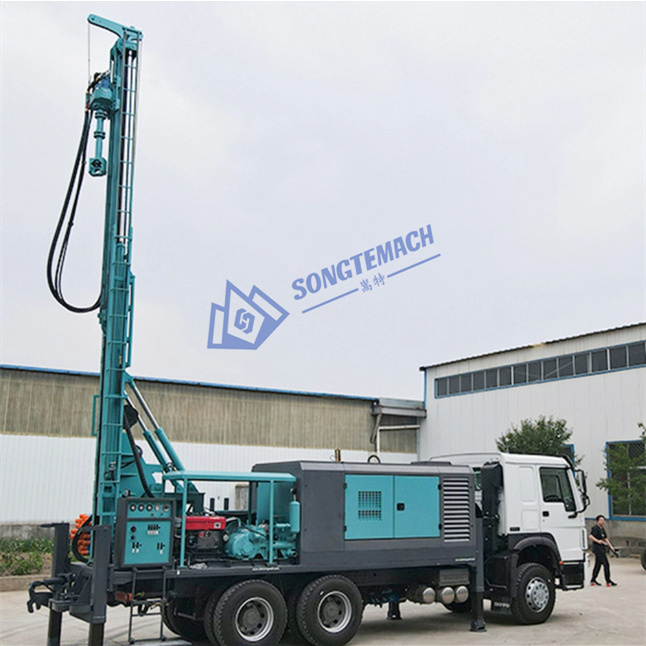 Truck Mounted Drilling Rig For 300m Deep Water Wells (SW-300T) - Songte ...