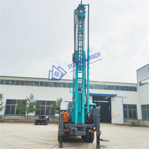 Truck Mounted Drilling Rig For 300m Deep Water Wells (SW-300T) - Songte ...
